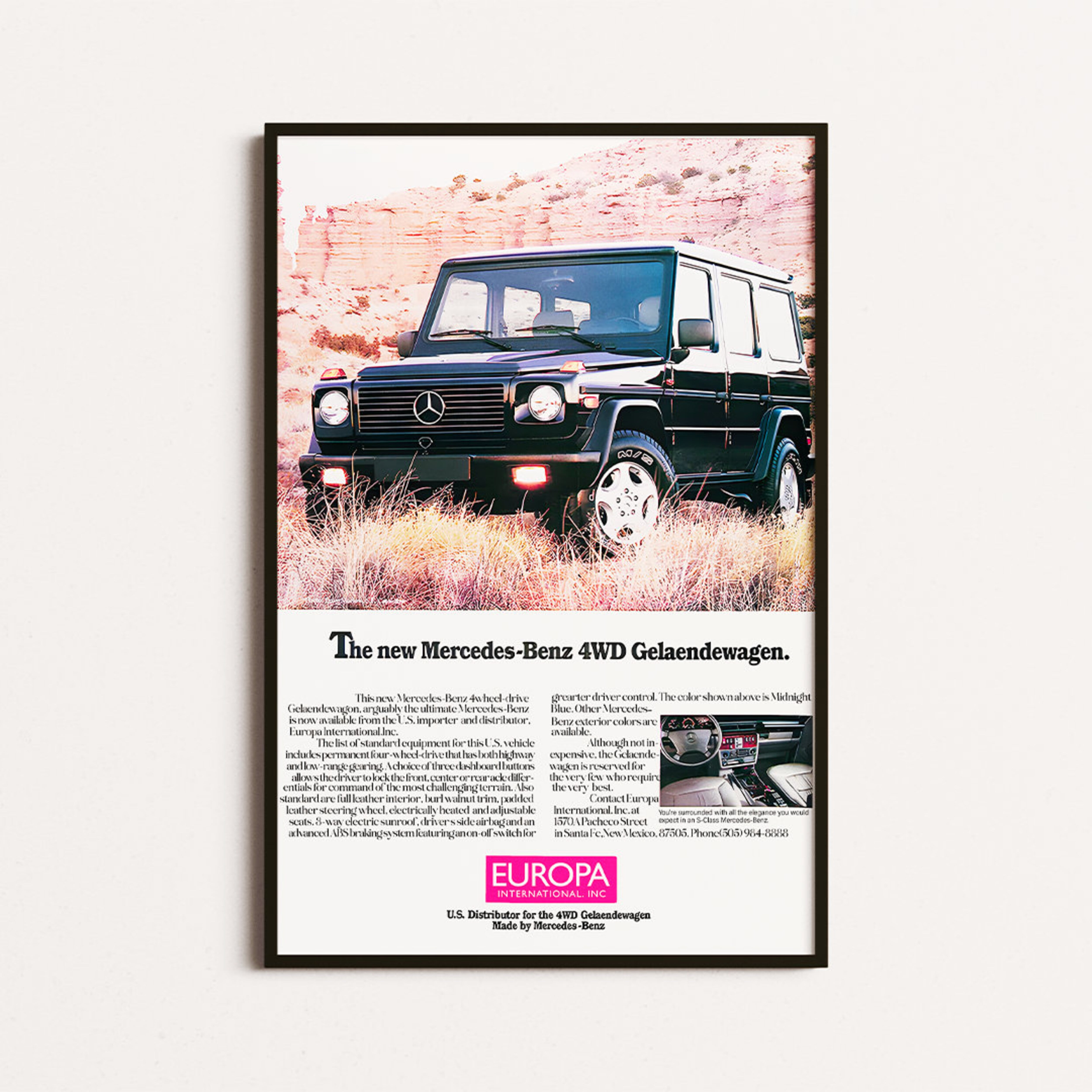 POSTER mercedes poster, mercedes benz poster, mercedes vintage poster ...