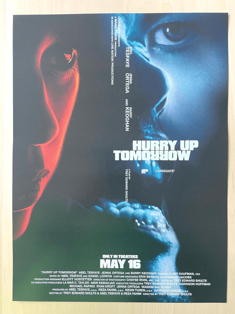POSTER movie THE WEEKND Hurry up Tomorrow - Walmart.com