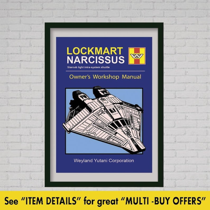 POSTER print aliens 1986 movie film poster art hadleys hope alien 1979 ...