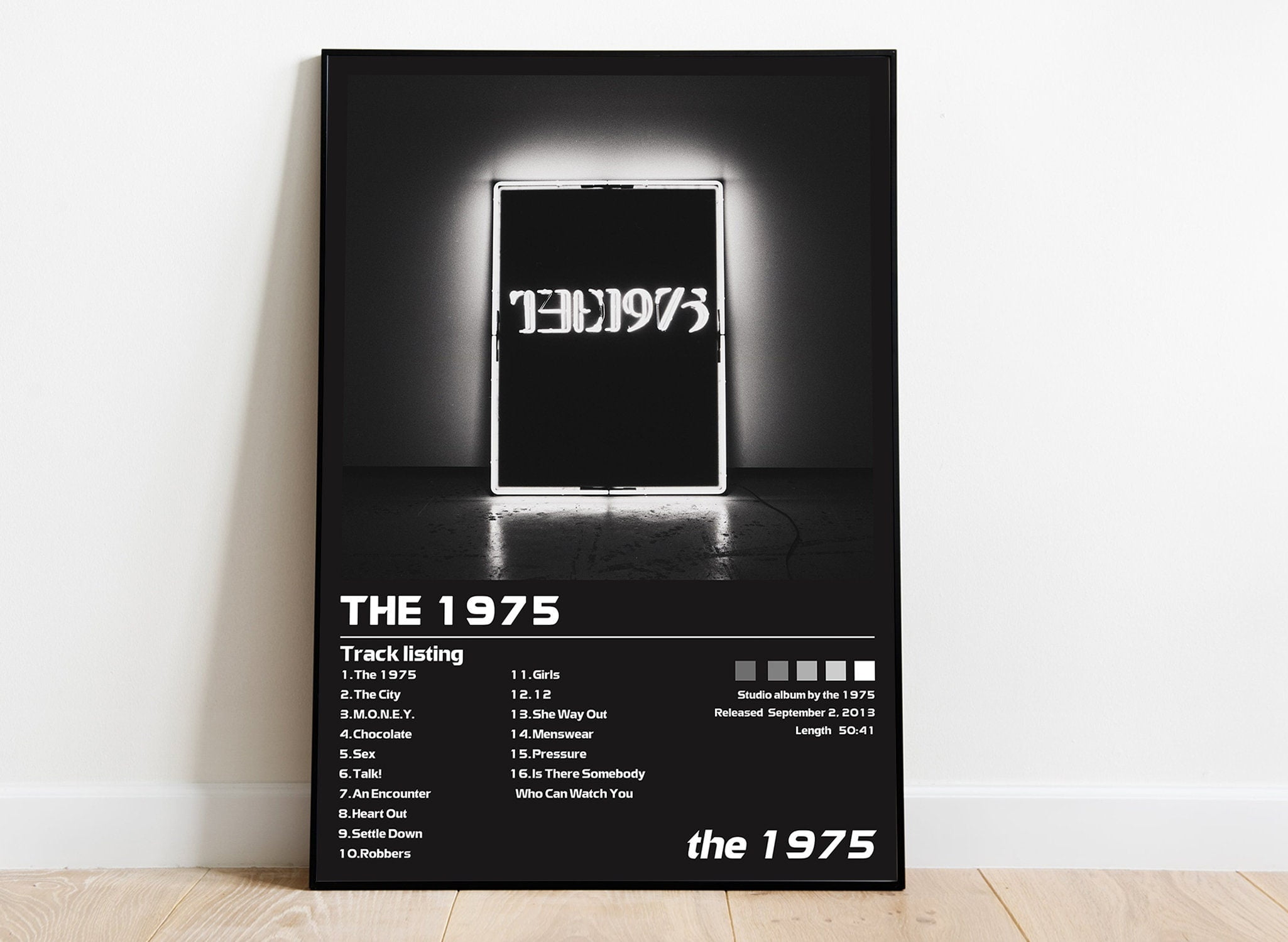 POSTER the 1975 - The 1975 | Minimalist Album Cover Poster , Music ...