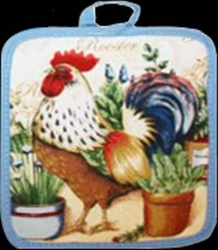 POTHOLDER JM GARDEN ROOSTER - Walmart.com