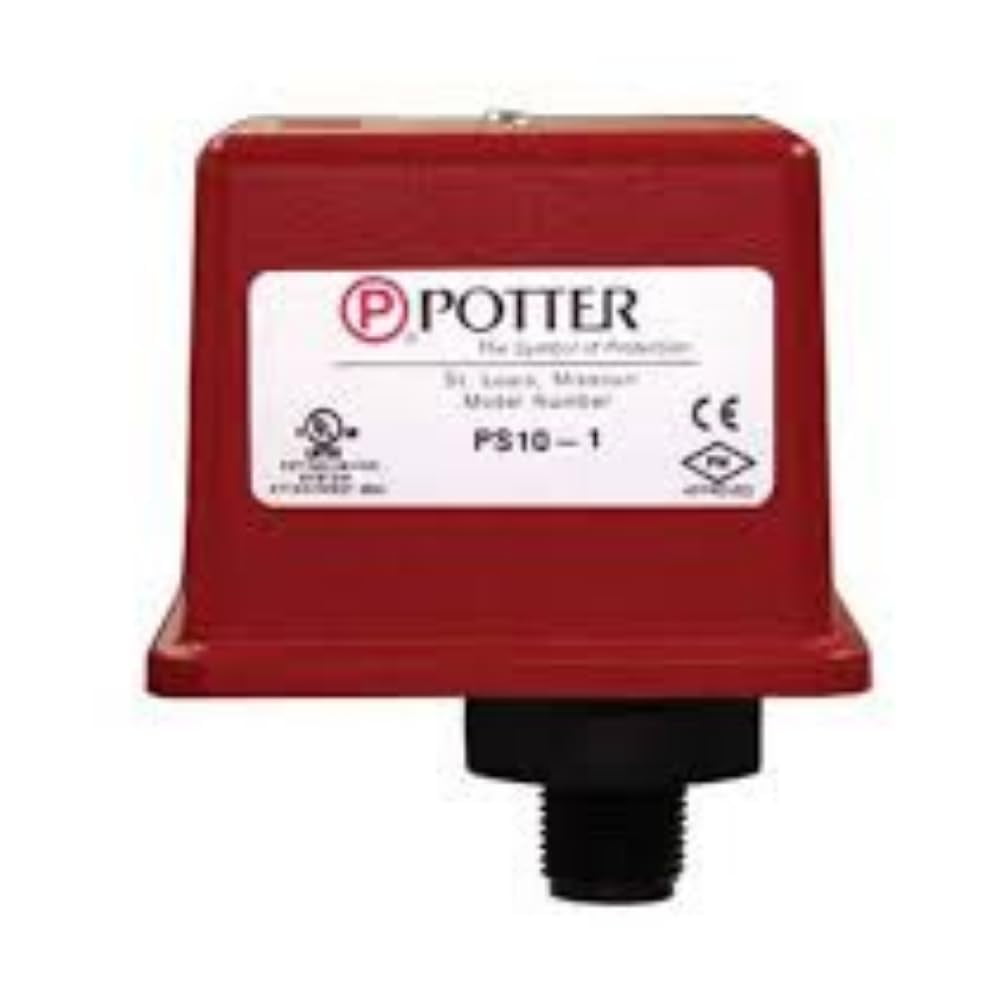 POTTER PS10-1 WATERFLOW Pressure Switch SPDT - Walmart.com