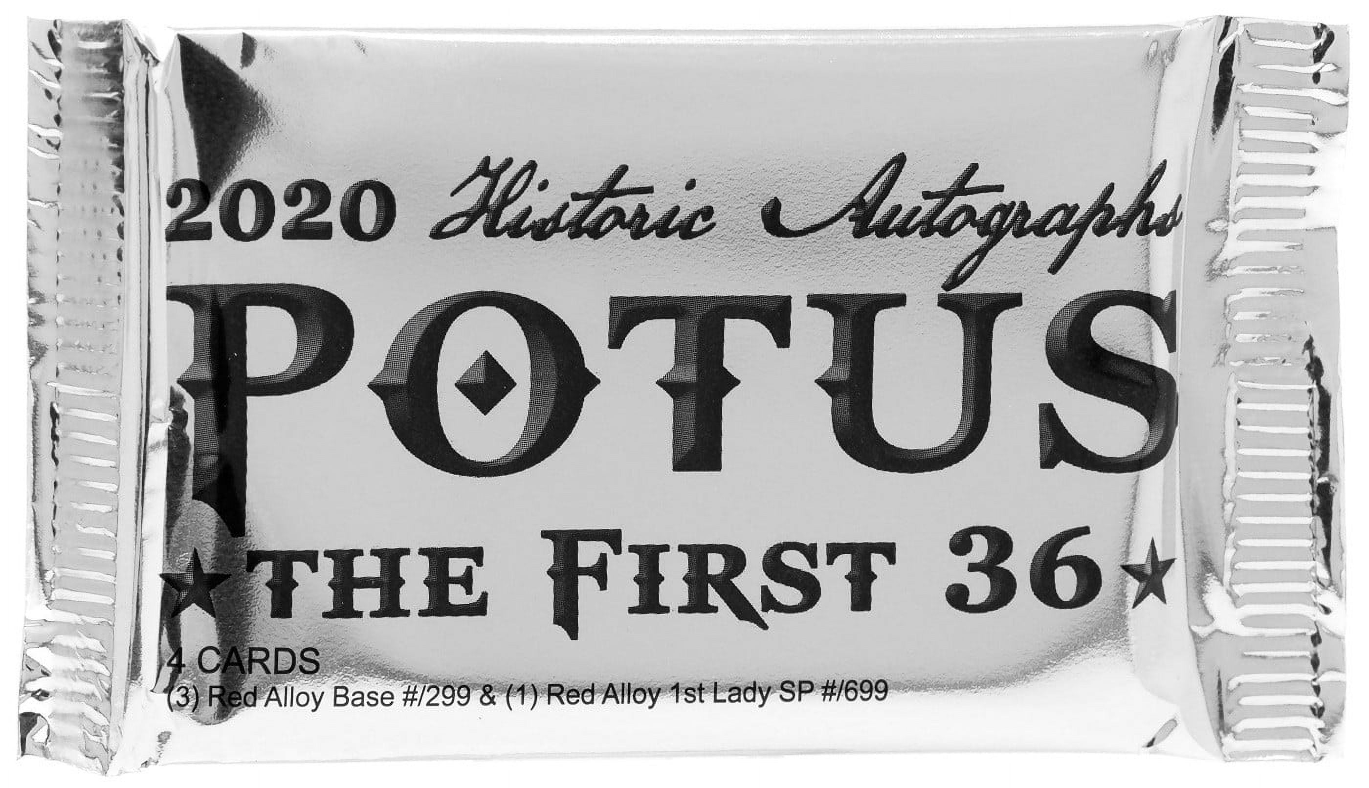 Historic Autographs POTUS The First 36 Trading Card Bonus Pack, 4 Cards ...