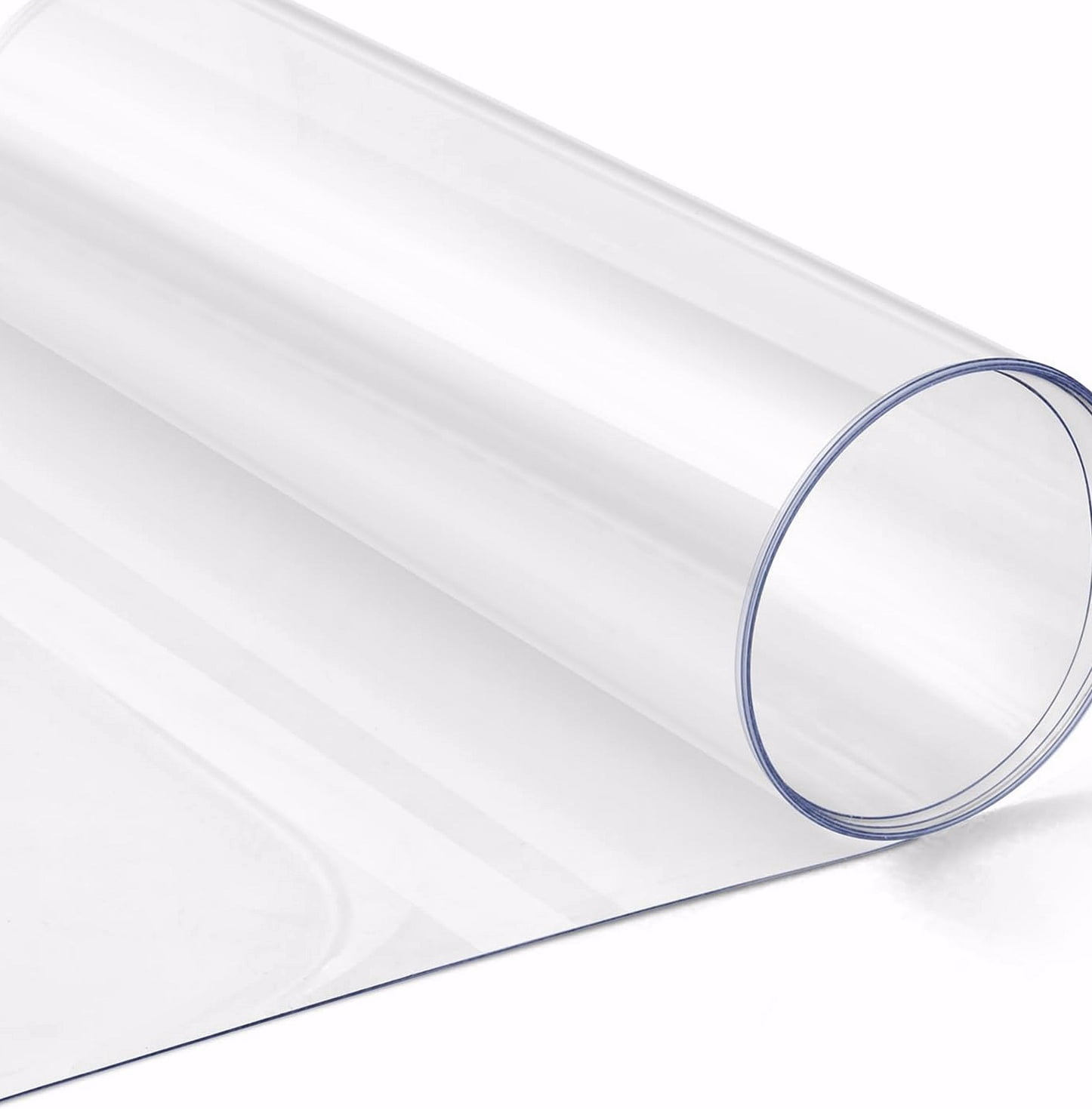 POUR PLACE Clear PET Plexiglass Sheet Roll 16x90 Inch 0.8mm Thin Rigid ...