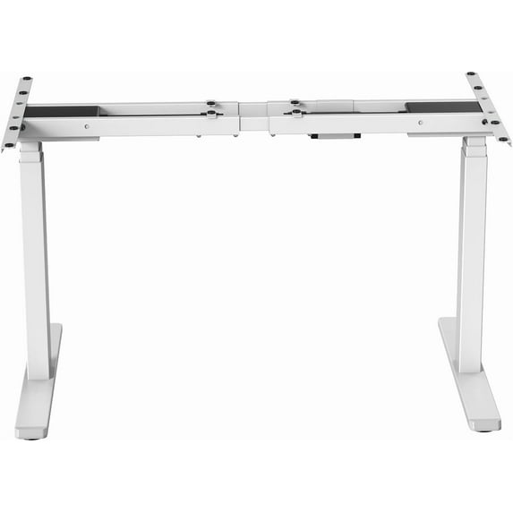 POUT TEKDEC Dual Motor 3-Stage Electric Adjustable Standing Computer ...