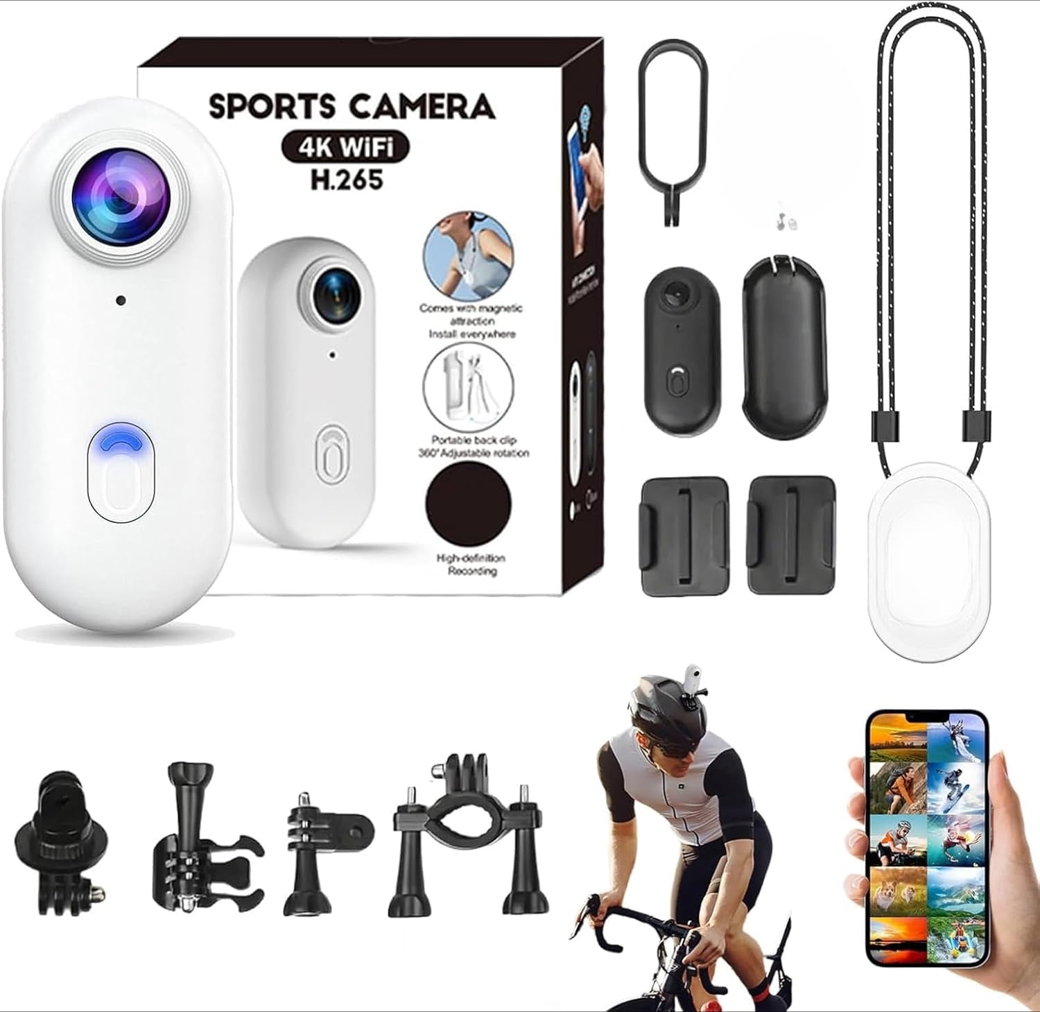 POV Camera, 4s Body Camera, 2026 New HD 1080p/4k Hands Free Mini POV ...