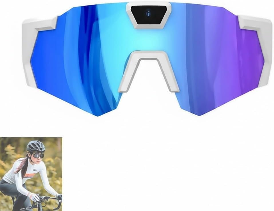 POV Glasses 4K Baseball Glasses with Camera Smart Camera Glasse for Men ...