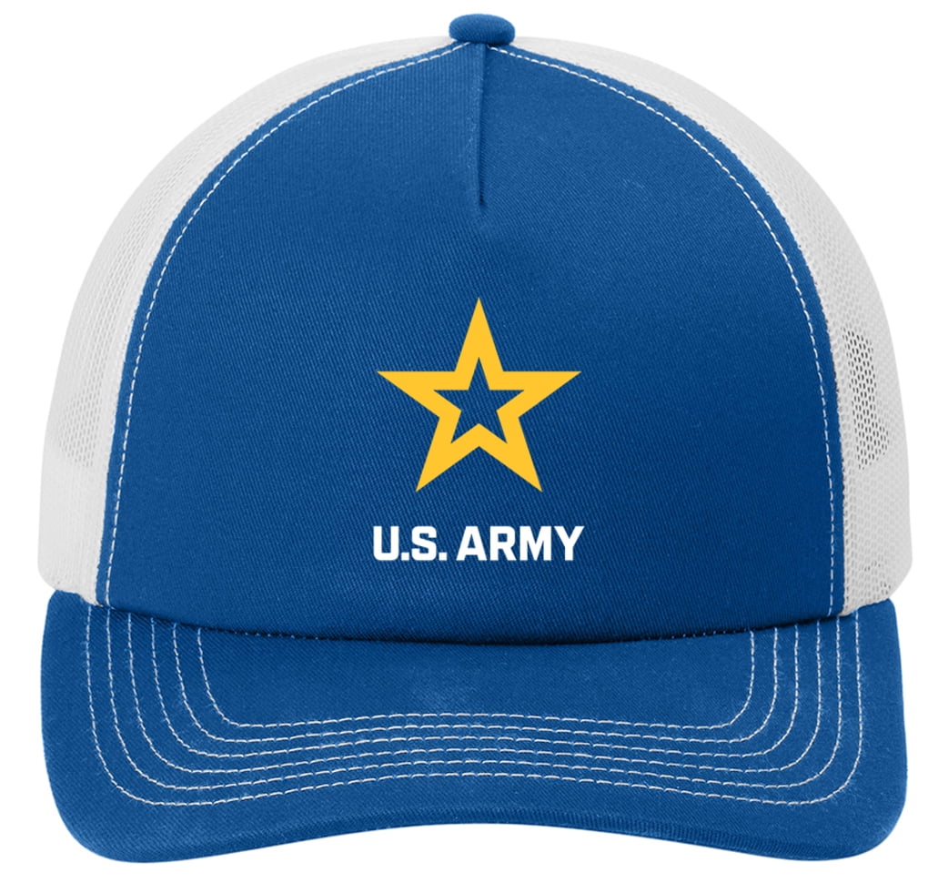 POW MIA Adjustable Adult Mesh Hat, Patriotic Blue/White - Walmart.com