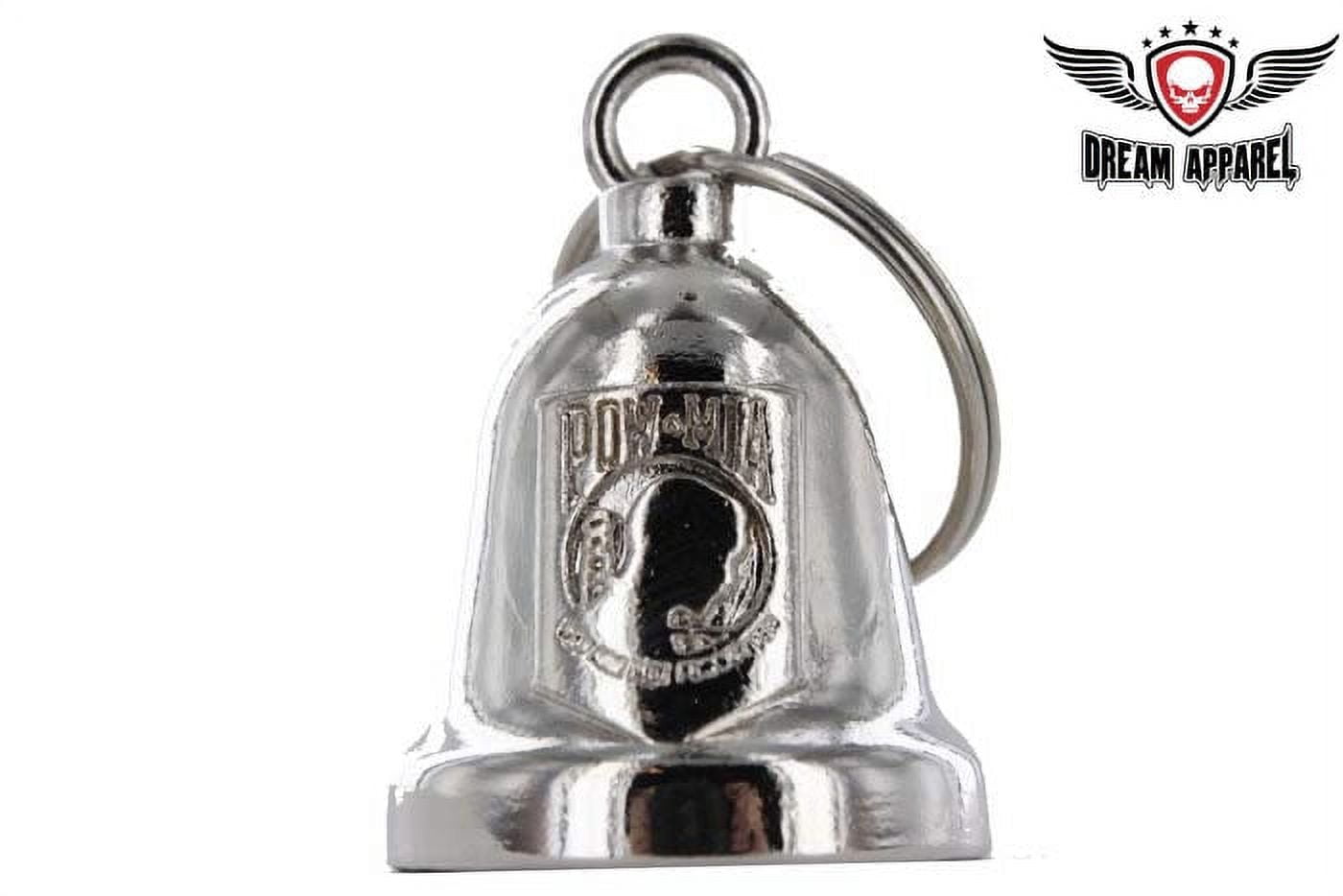POW MIA Chrome Motorcycle Bell - Walmart.com