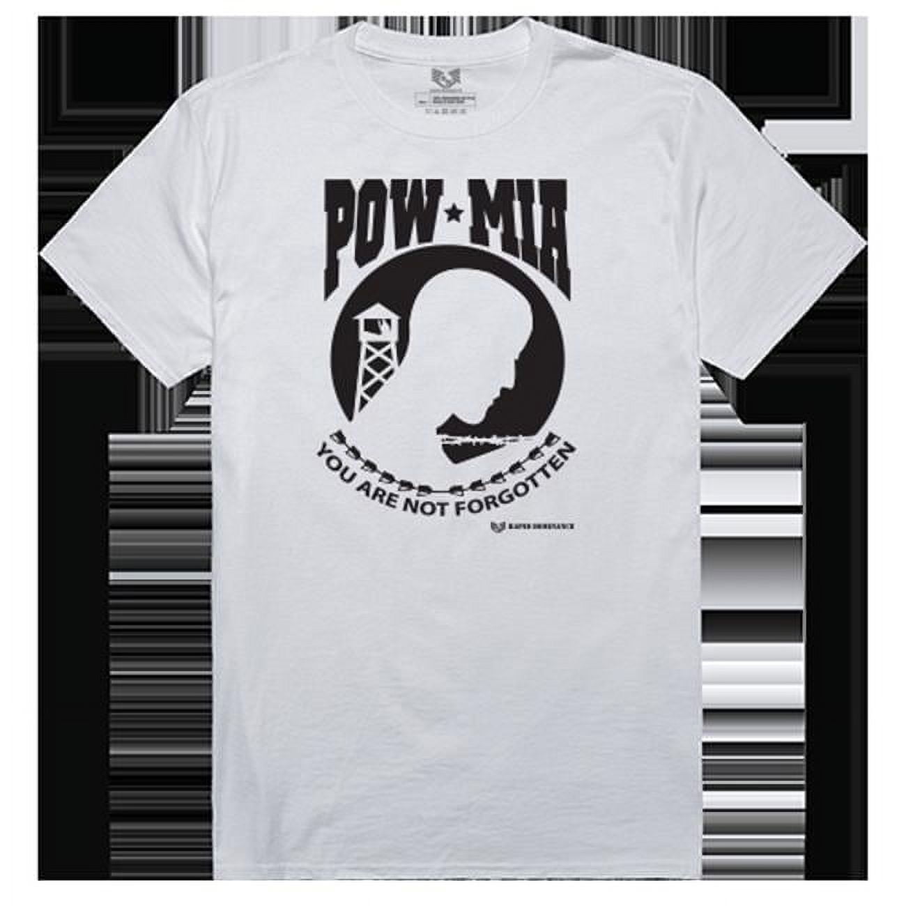 POW MIA Graphic Tee, White - 2X - Walmart.com