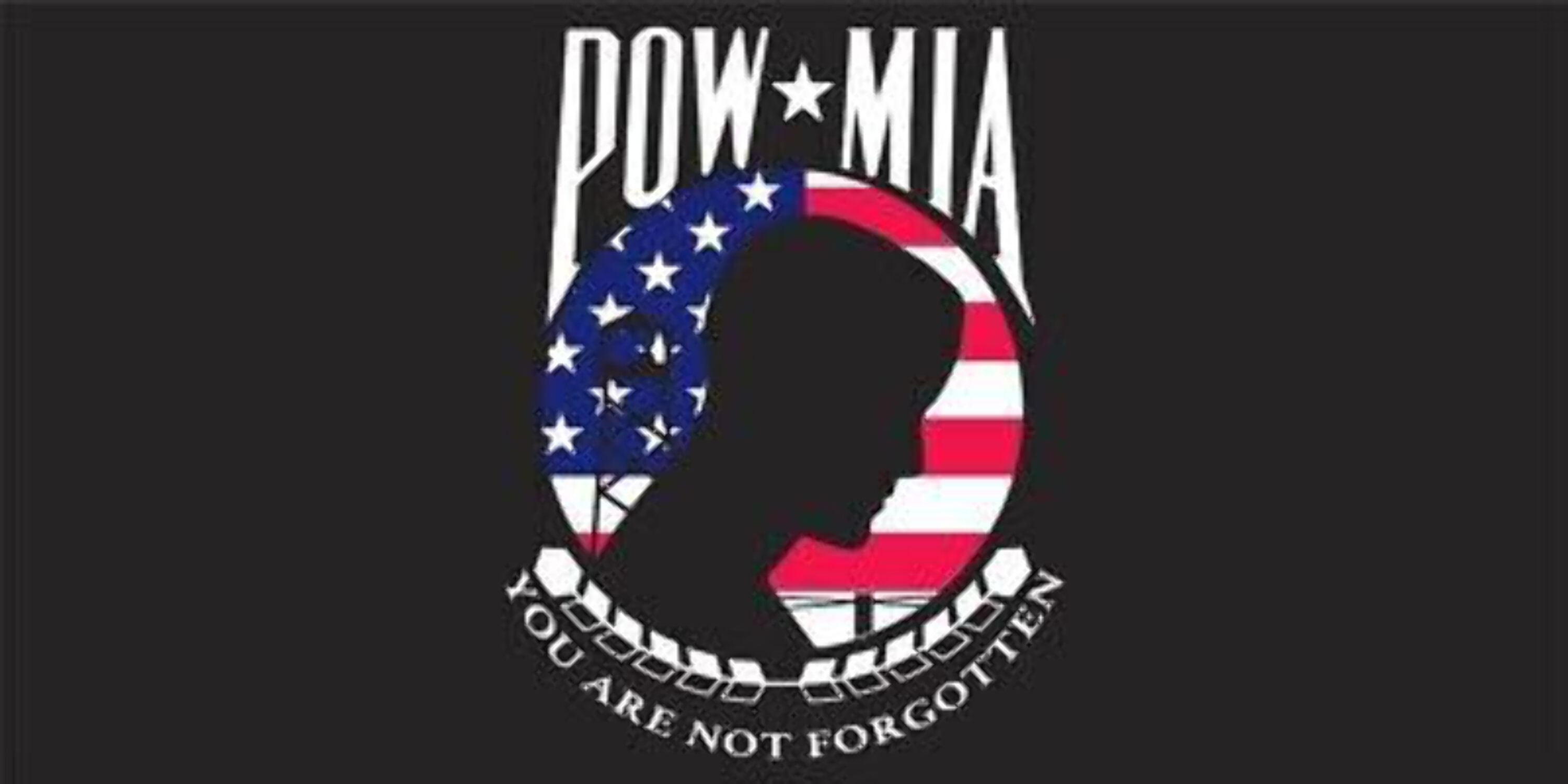 POW MIA POMW-MIA USA PATRIOTIC BLACK Vinyl Decal Bumper Sticker ...