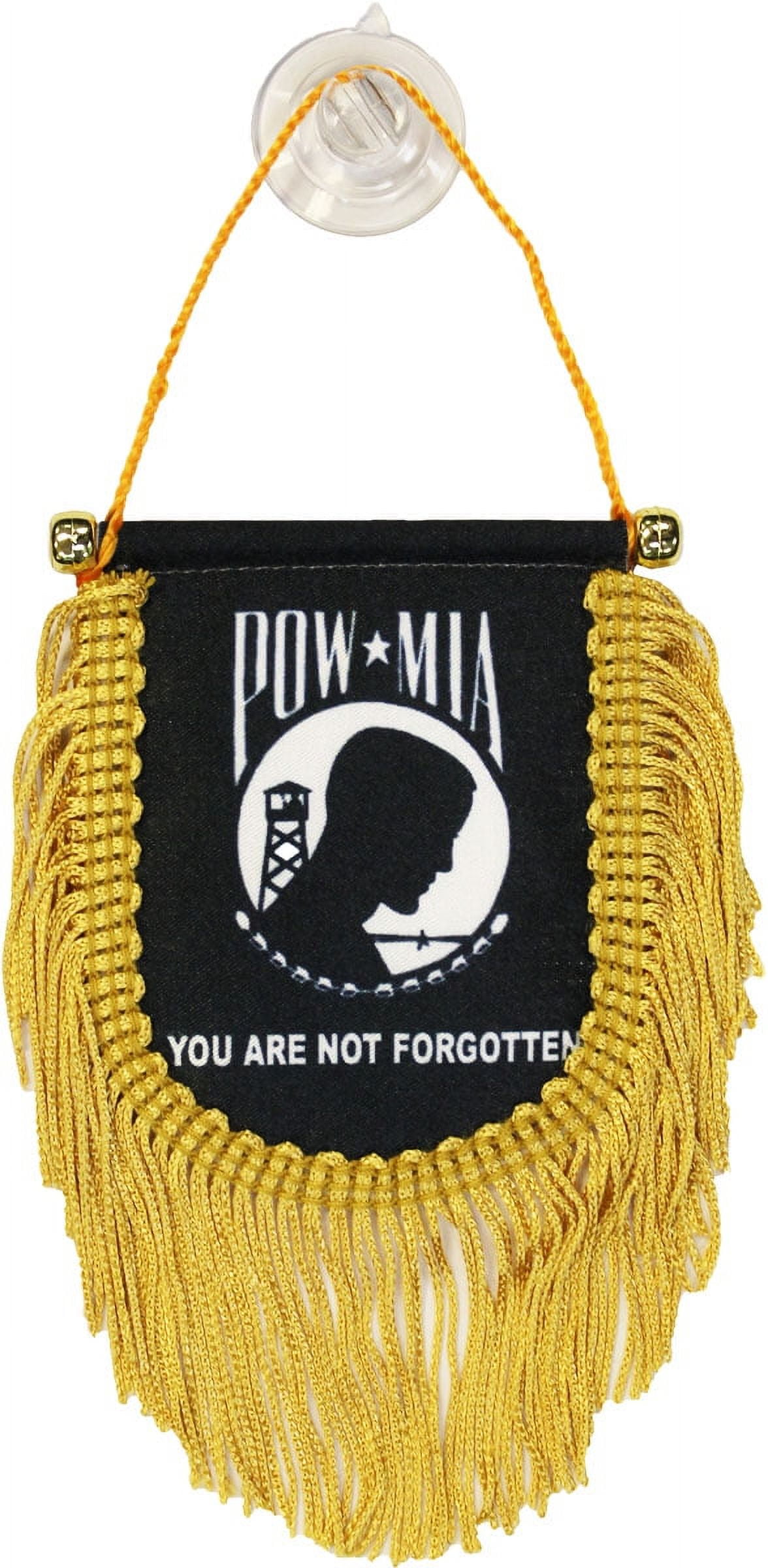 POW-MIA Window Hanging Flag (Shield) - Walmart.com