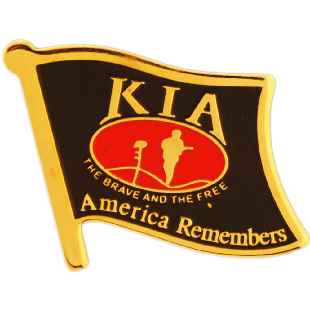 POW, WW & KIA HONOR, KIA Flag America Remembers - Officially Licensed Originals, Lapel Pin - 1. ...