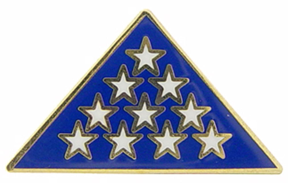 POW, WW & KIA HONOR, Memorial Flag Folded Enamel Lapel Pin - Officially ...