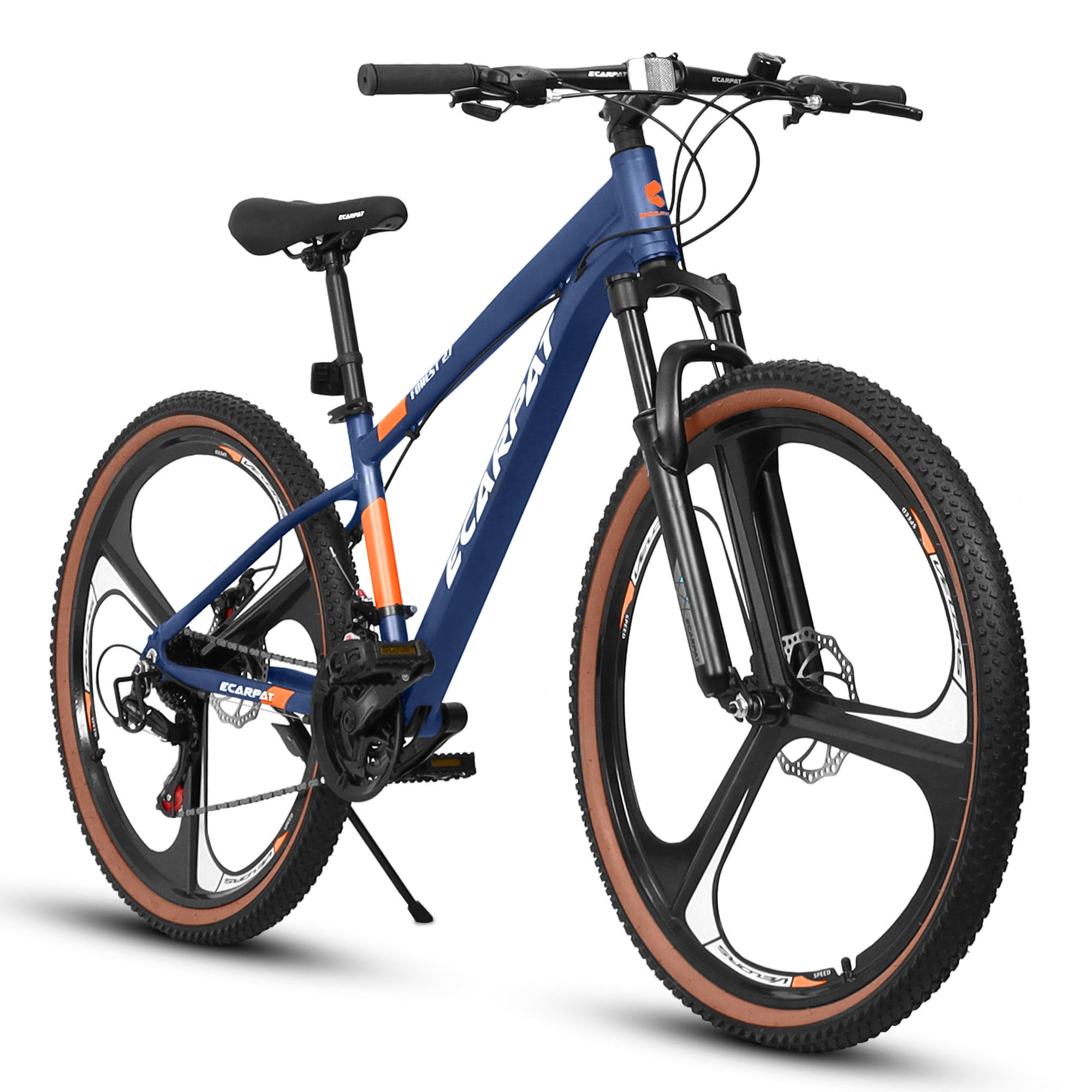 POWANLI 27.5" Aluminum Mountain Bike for Men and Women, 21 Speeds MTB ...