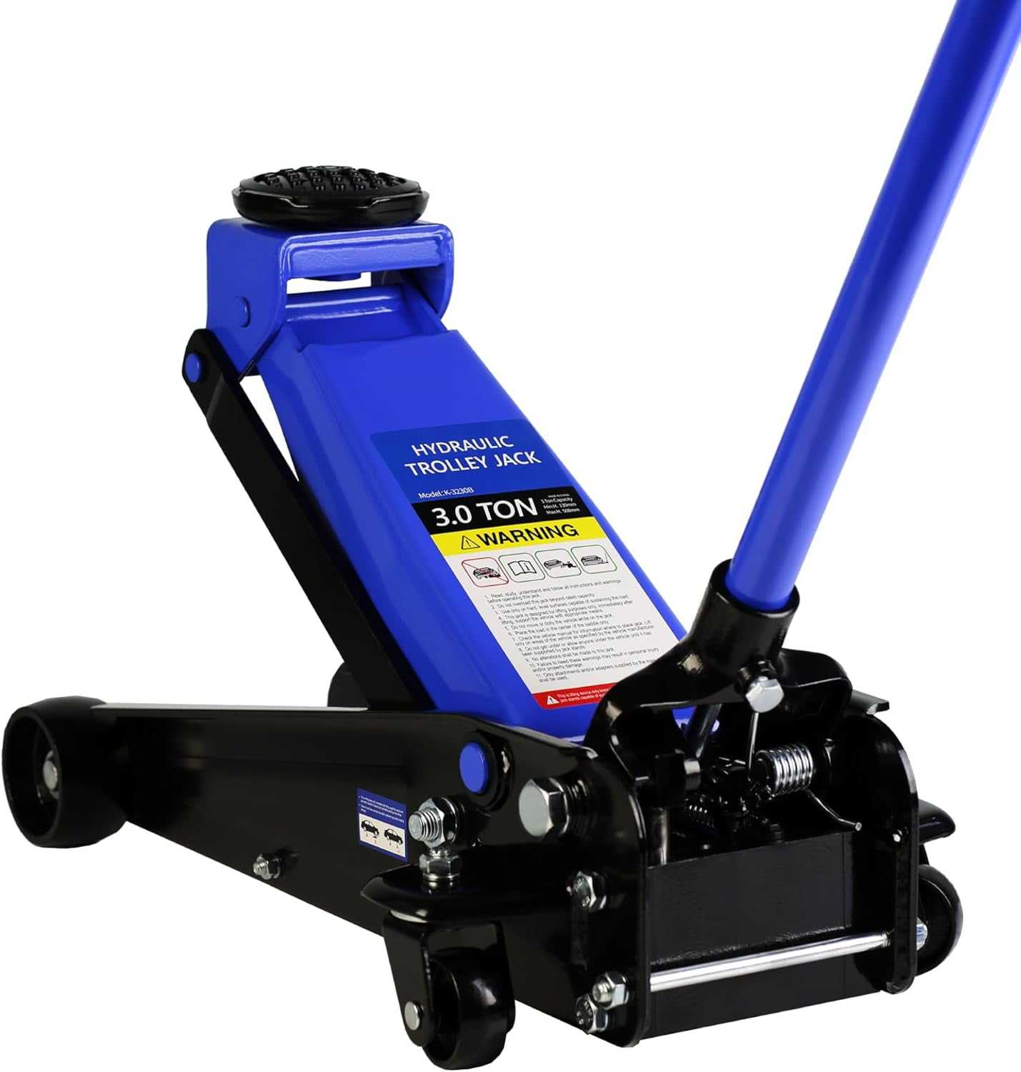 POWANLI 3 Ton (6600 lb) Low Profile Floor Jack,Professional Low Profile ...