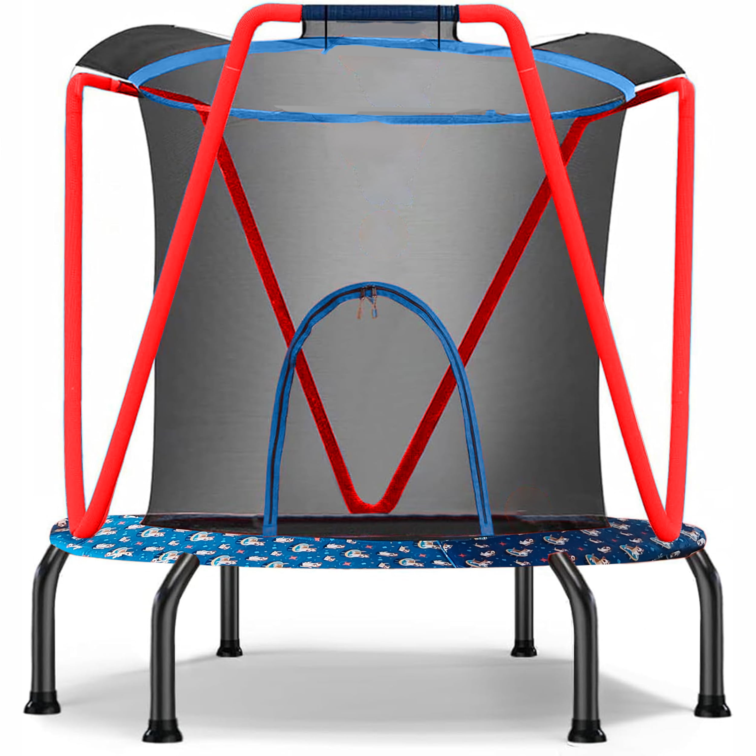 POWANLI 5.5FT Trampoline for Kids, 66" Indoor and Outdoor Toddler ...