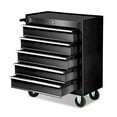 POWANLI 5 Drawers Rolling Tool Chest Cabinet with Wheels, Tool Storage Cabinet and Tool Box ...