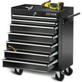 POWANLI 7-Drawer Rolling Tool Chest with Wheels Multifunctional Tool ...