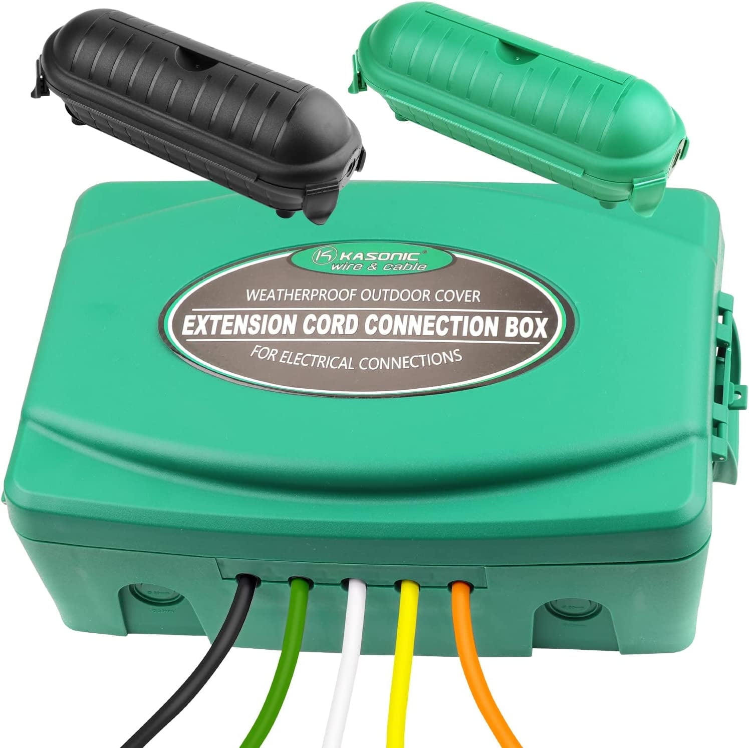 3 Pack - Weatherproof Extension Cord Safety Cover for Indoor/Outdoor ...
