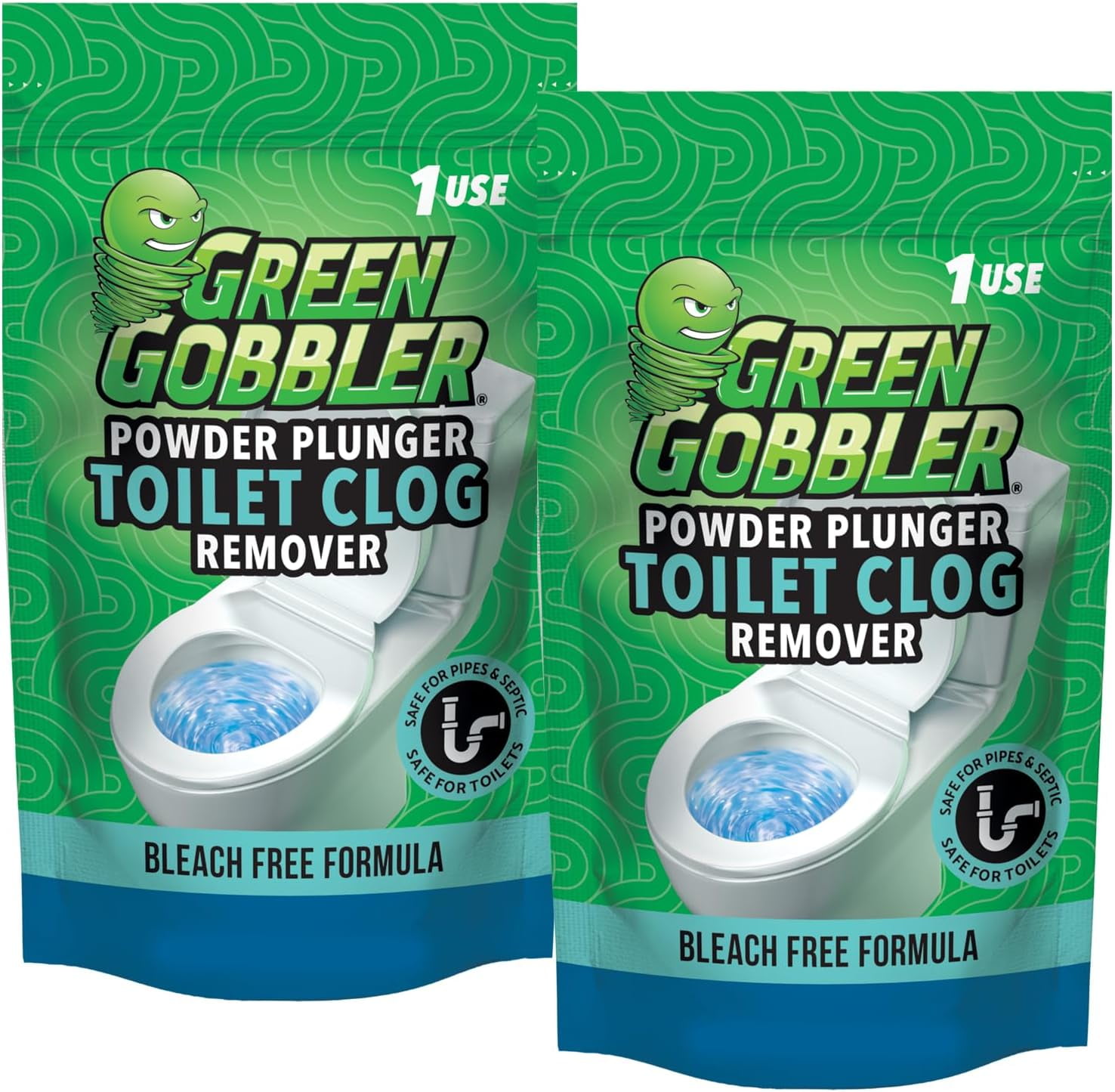 Toilet Bowl Clog Remover - 2 Pack Net WT 16.5 oz - Walmart.com