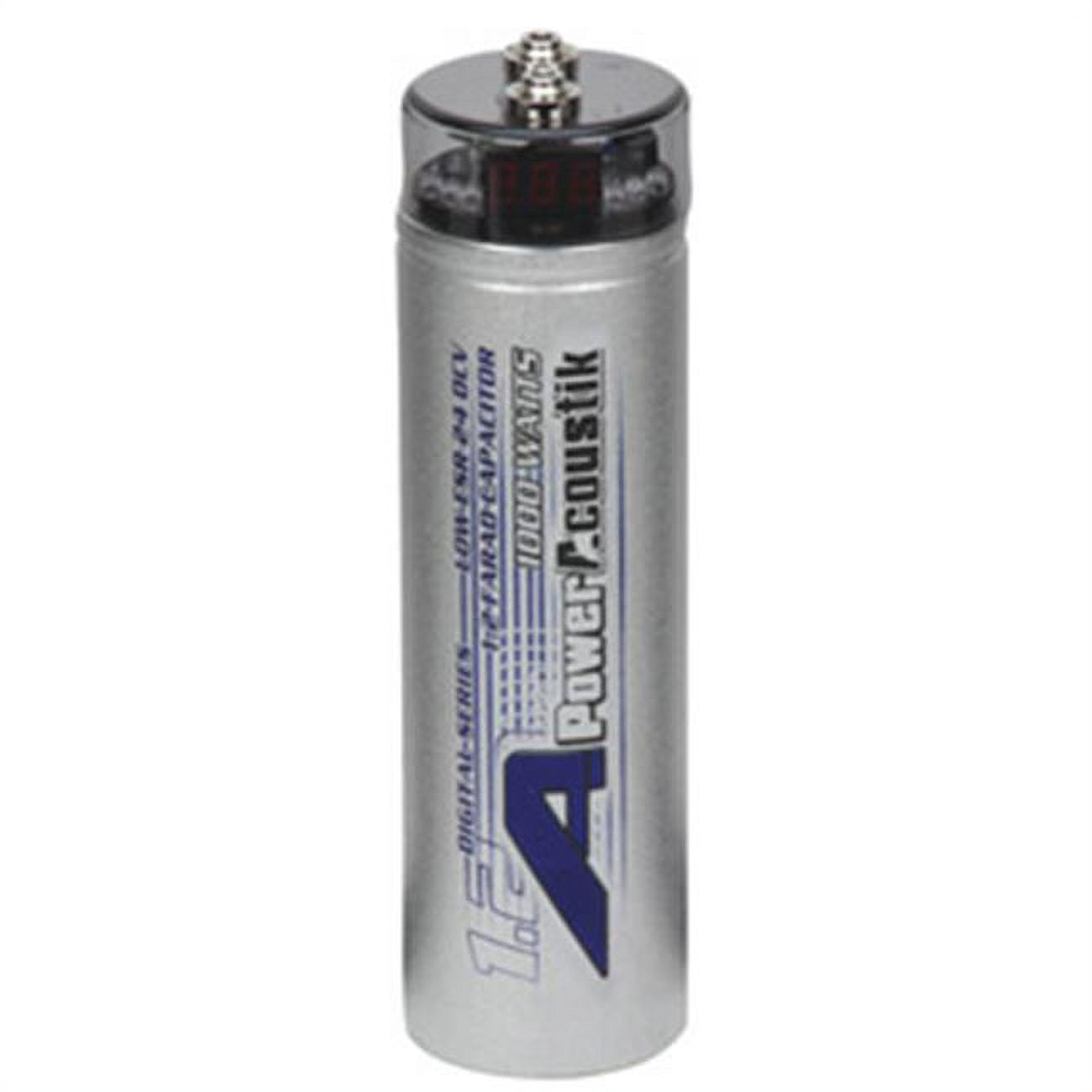 POWER ACOUSTIK PC1.0F 1-Farad Digital Power Capacitor - Walmart.com