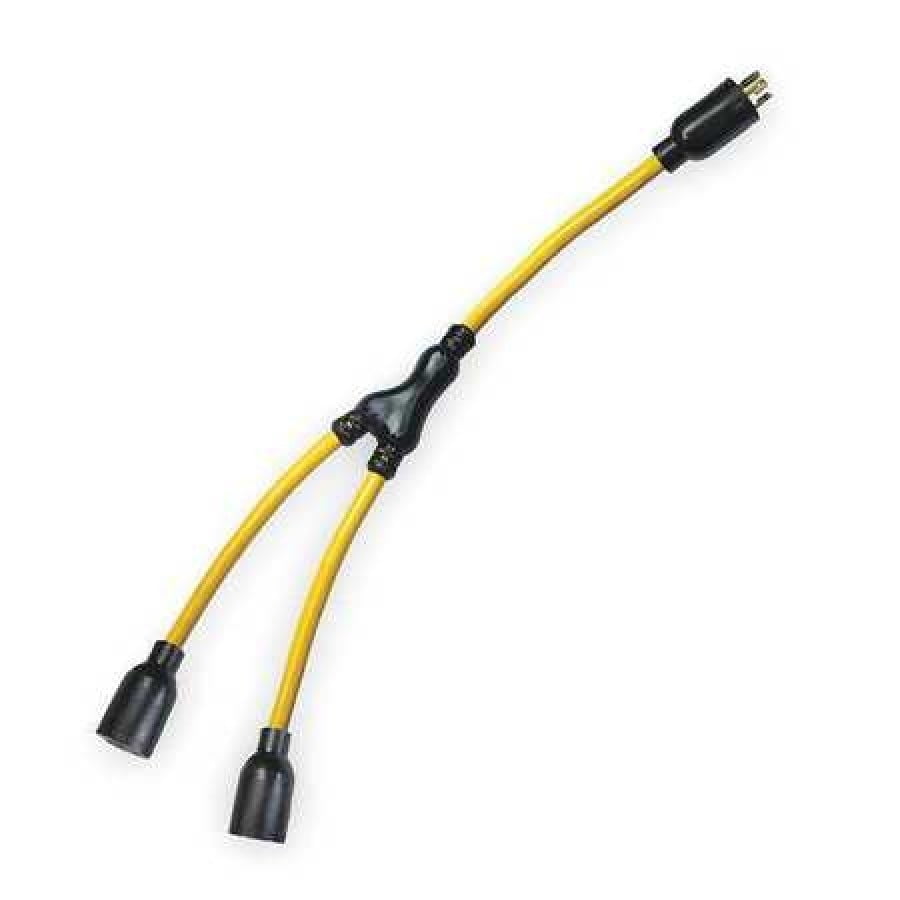 POWER FIRST 4FZZ5 Cord Adapter,20A,L14-30,L5-20 - Walmart.com