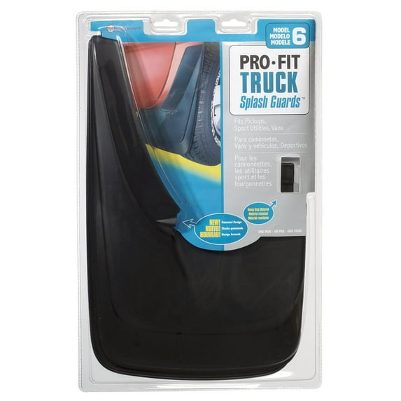 POWER FLOW Road Sport Splash Guards, Pro Fit, Unbreakable, Exterior ...