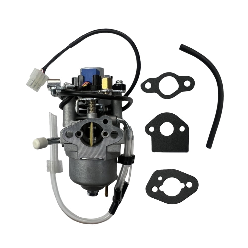 Carburetor Assembly with 5-Pin Stepper Motor, Gaskets and Fuel Line ...