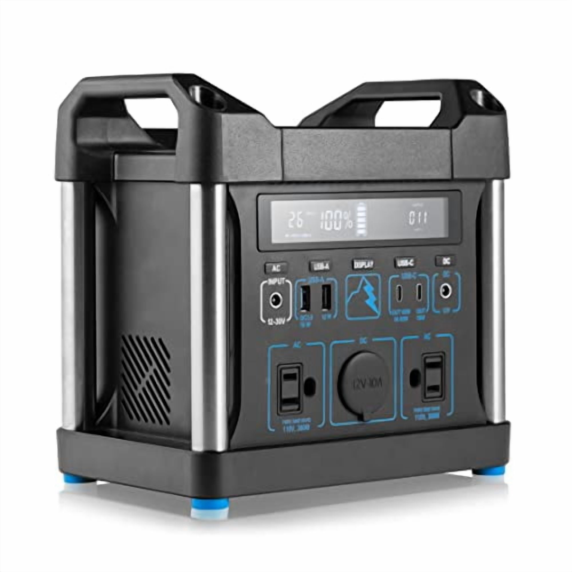 POWER RIDGE X-300 POWER STATION: PORTABLE 296WH LITHIUM-ION BATTERY ...