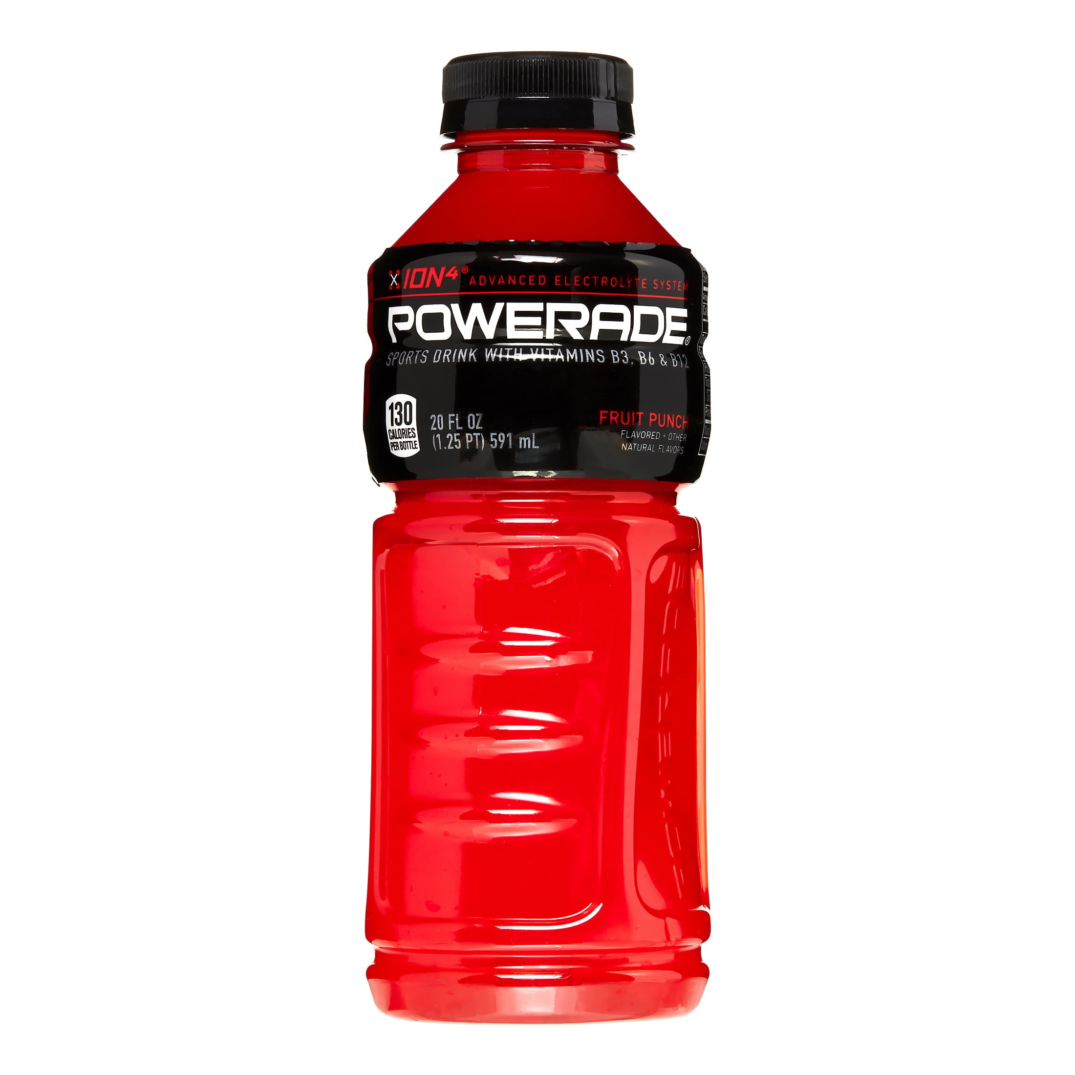 POWERADE Electrolyte Enhanced Fruit Punch Sport Drink, 20 fl oz Plastic ...