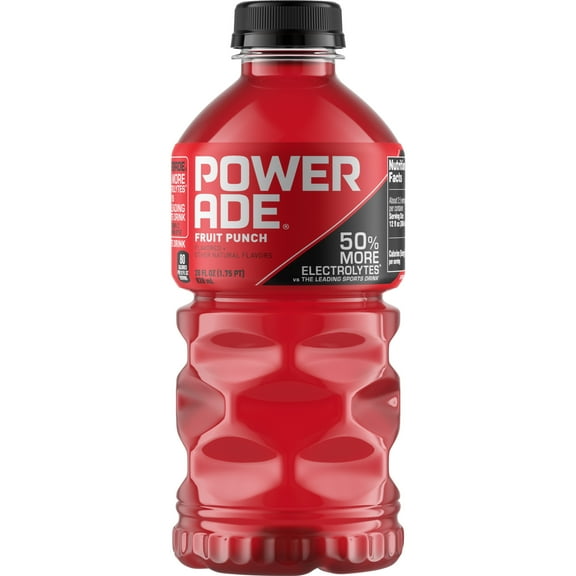 POWERADE XTRA SOUR Peach Pucker Electrolyte Sports Drink, 28 fl oz ...