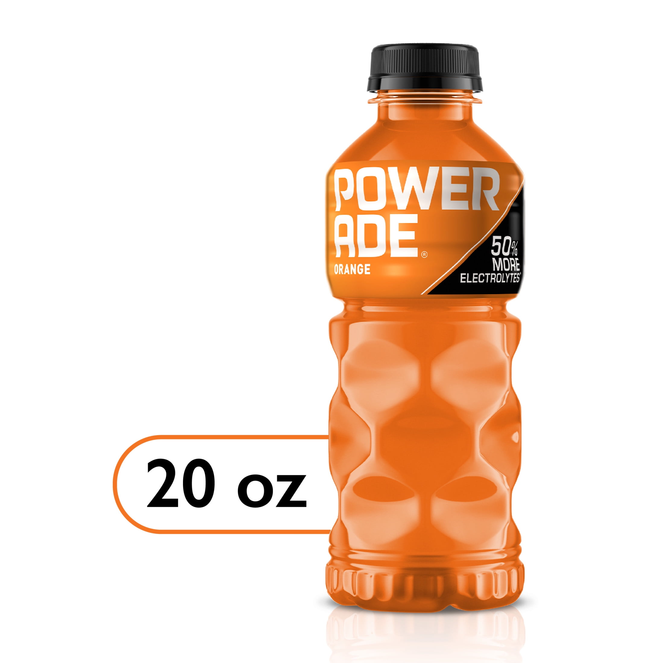 POWERADE Orange Sports Drink with Advanced Electrolytes, 20 fl oz ...