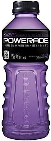 POWERADE Grape Bottles, 20 FL Oz Bottles - Pack of 16 - Walmart.com