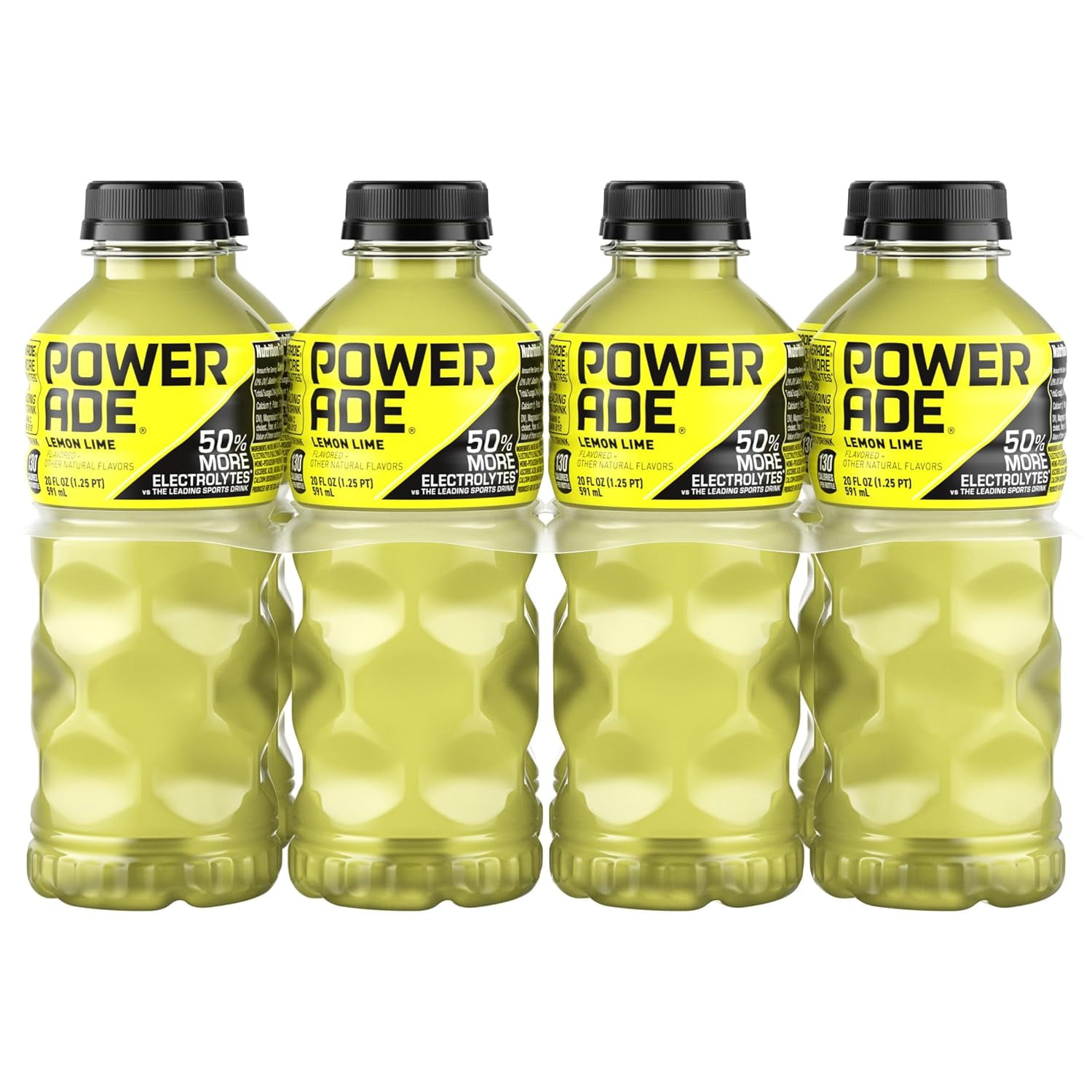 POWERADE Lemon Lime, 20 fl oz, 8 Pack - Walmart.com
