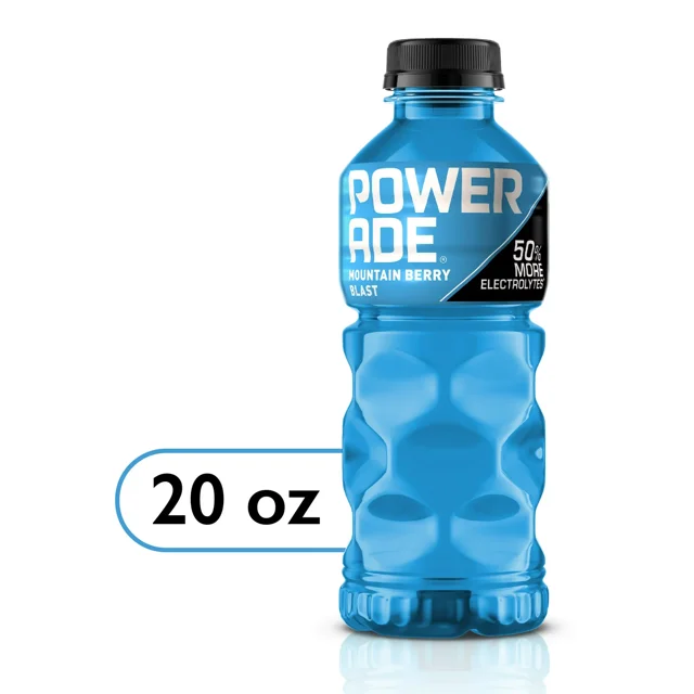 POWERADE Mountain Berry Blast, 20 Oz Bottle - Walmart.com
