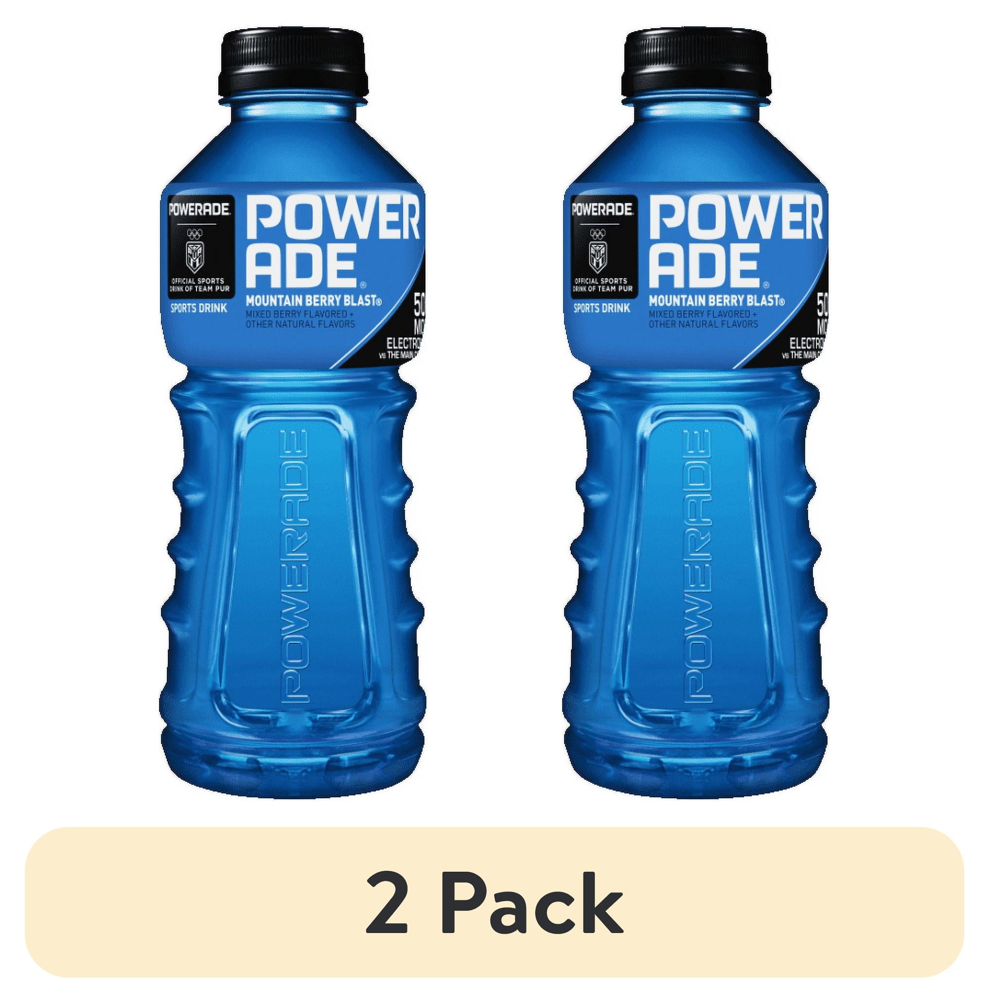 (2 pack) POWERADE Mountain Berry Blast, ION4 Electrolyte Enhanced Fruit ...