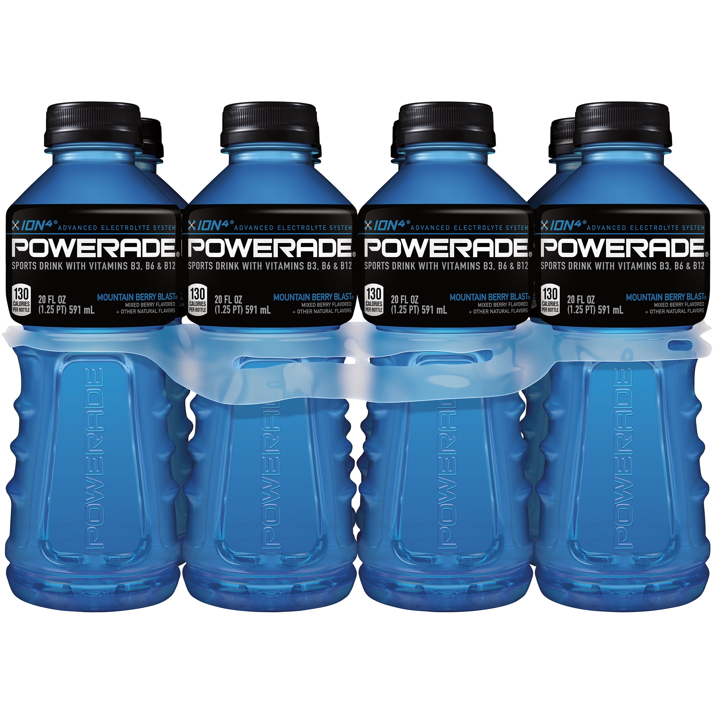 POWERADE Mountain Berry Blast Electrolyte Enhanced Sport Drink, 20 fl ...