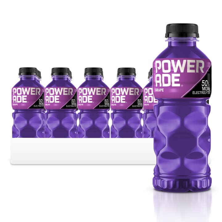 POWERADE Sports Drink Grape, 20 Ounce (Pack of 24) - Walmart.com