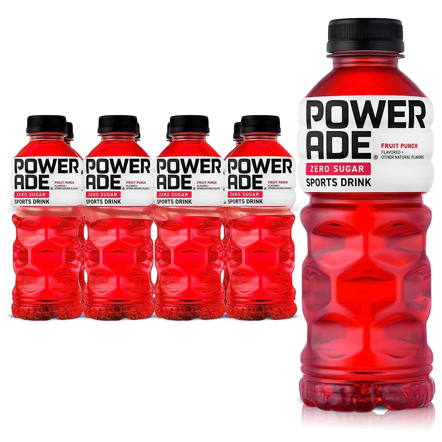 POWERADE ZERO Fruit Punch, 20 fl oz, 8 Pack - Walmart.com