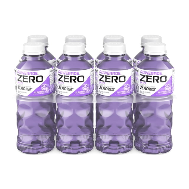 POWERADE Zero Grape 8x20oz - Walmart Business Supplies