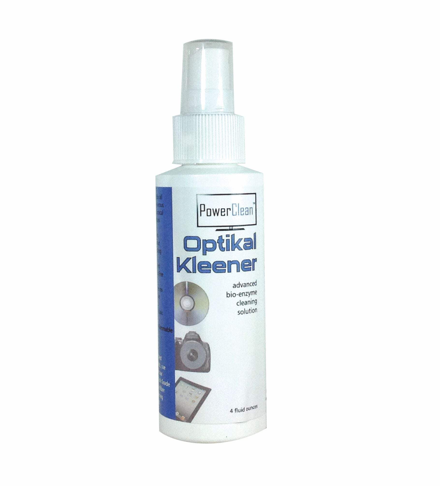POWERCLEAN - Optikal Kleener - Pure Natural Screen/Lens Cleaning Fluid ...