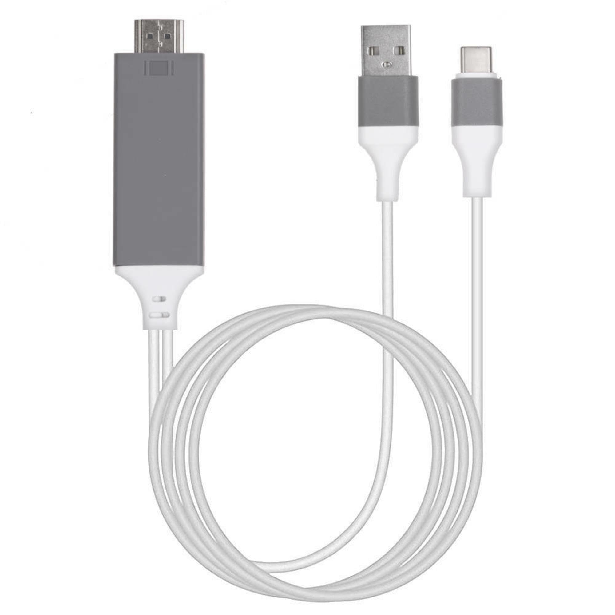 POWERED USB-C 4k HDMI Cable Compatible with Dell XPS 9345 9440 9640 ...