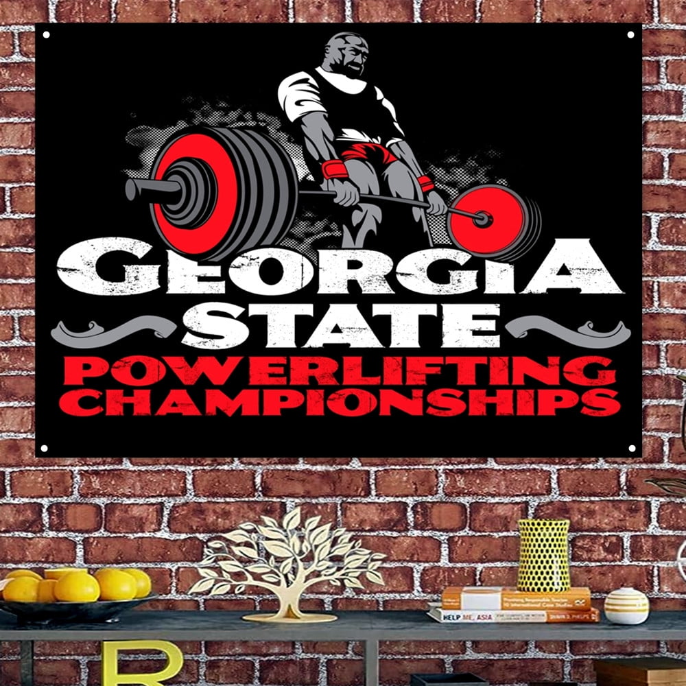 POWERLIFTING CHAMPIONSHIPS - Inspirational Wall Art Poster ...