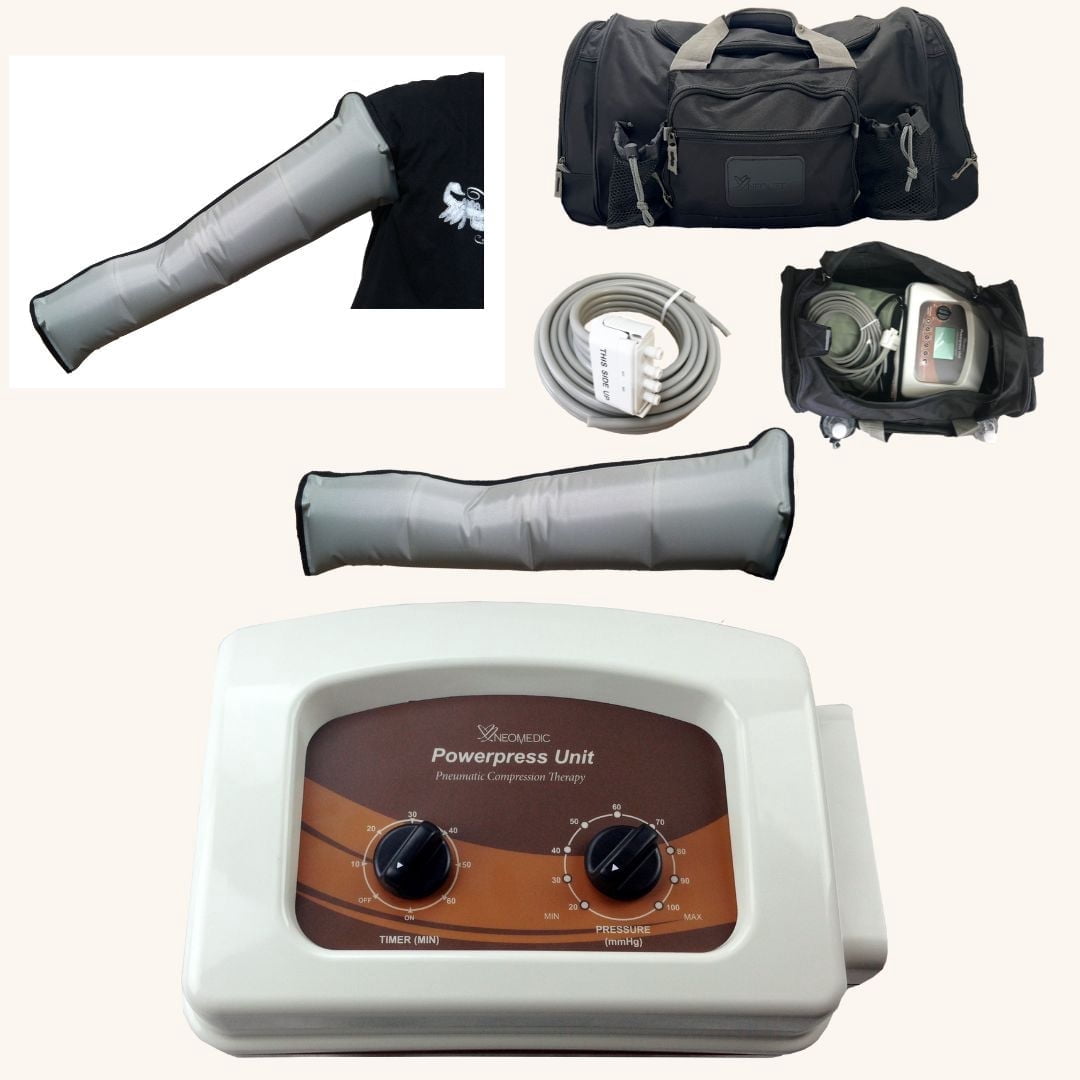 POWERPRESS RECOVERY UNIT Compression Arm Massage System with Device ...