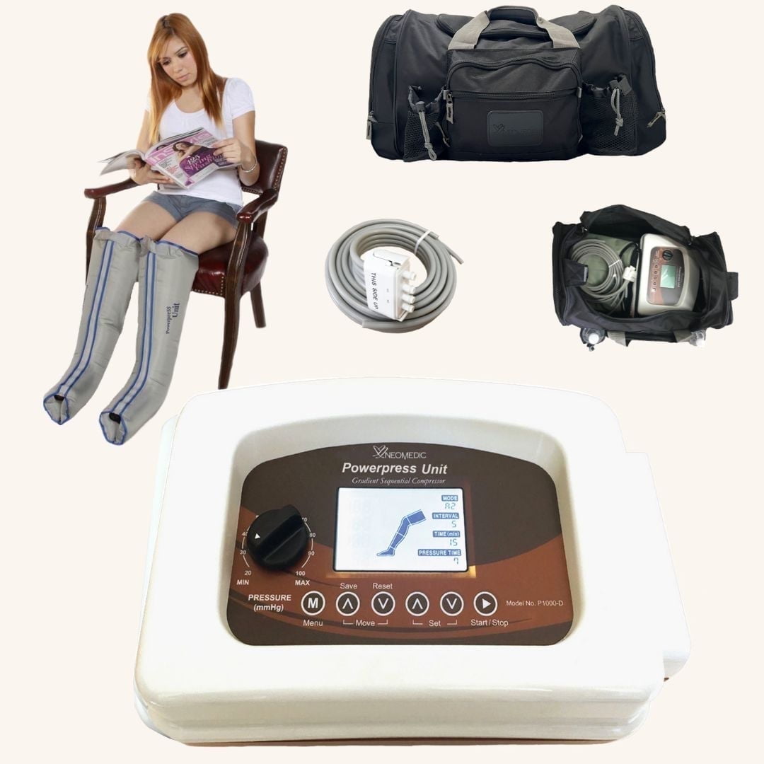 POWERPRESS RECOVERY UNIT Digital All in One Compression Leg Massage ...
