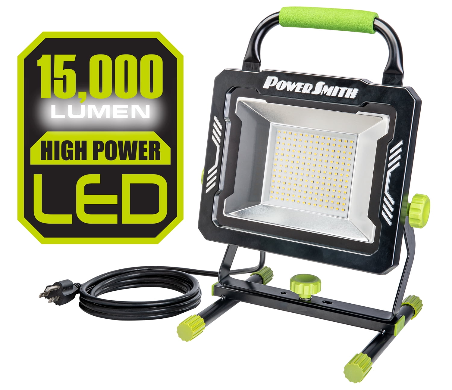 POWERSMITH PWLS150H 15000 Portable LED Work Light with Two Brightness ...