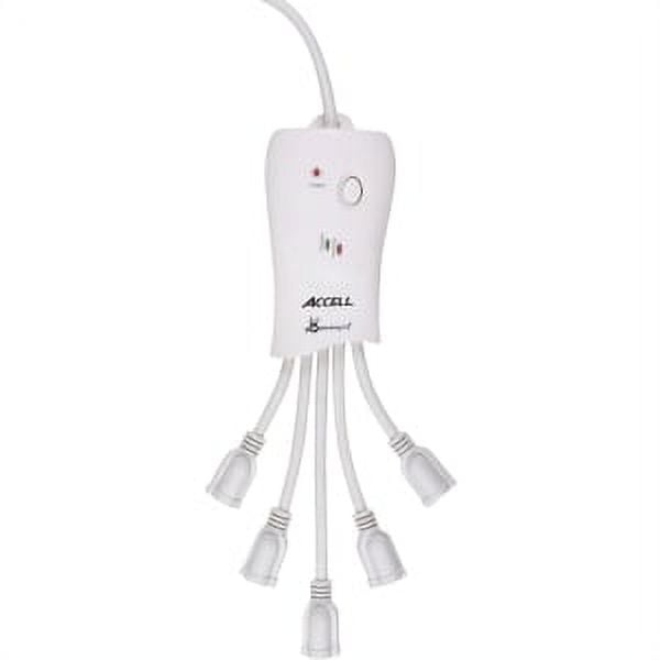 POWERSQUID 612 JOULES WHITE LONGER 6 POWER CORD WHITE - Walmart.com
