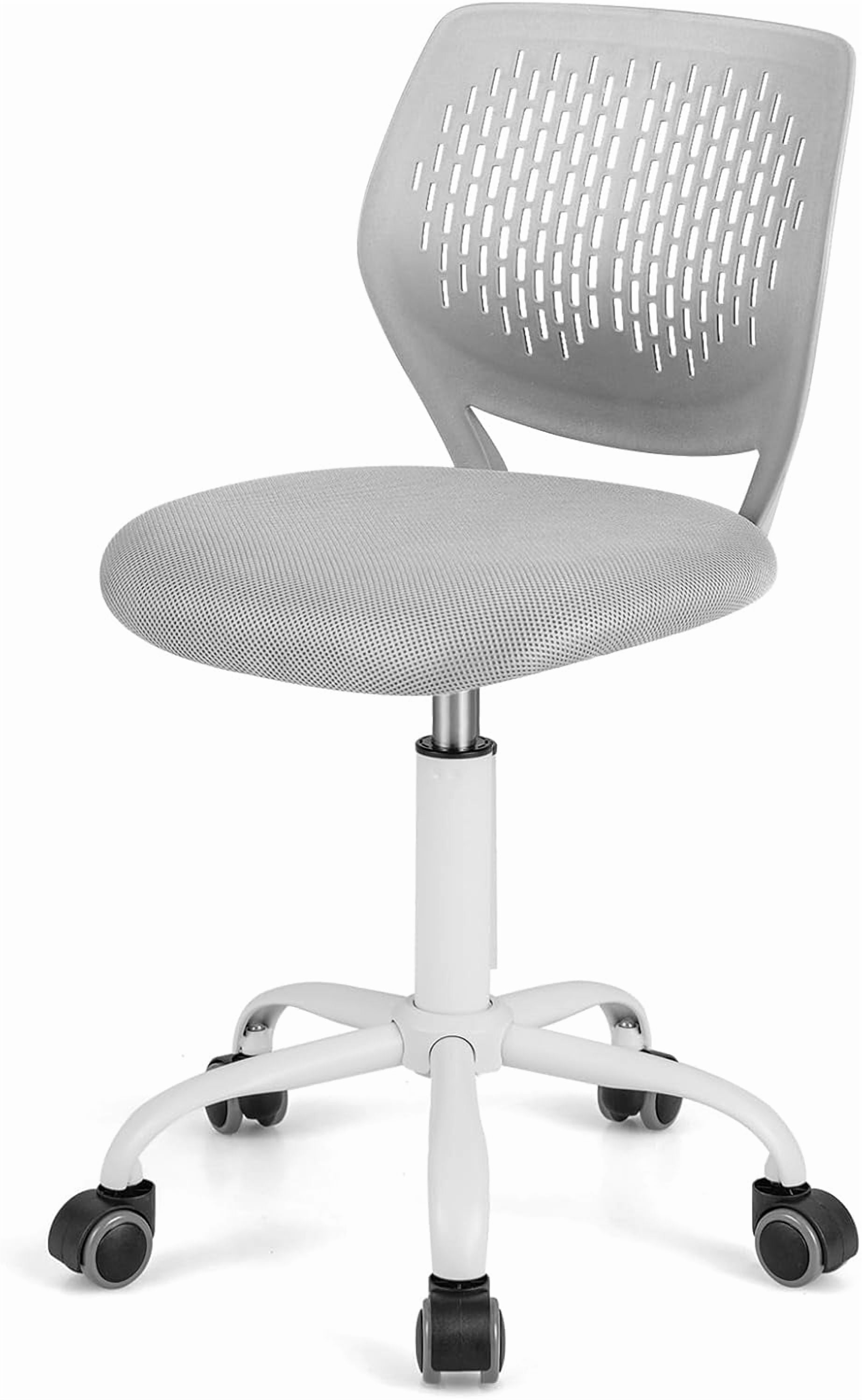 POWERSTONE Small Home Office Desk Chair, Swivel Rolling Study Computer ...
