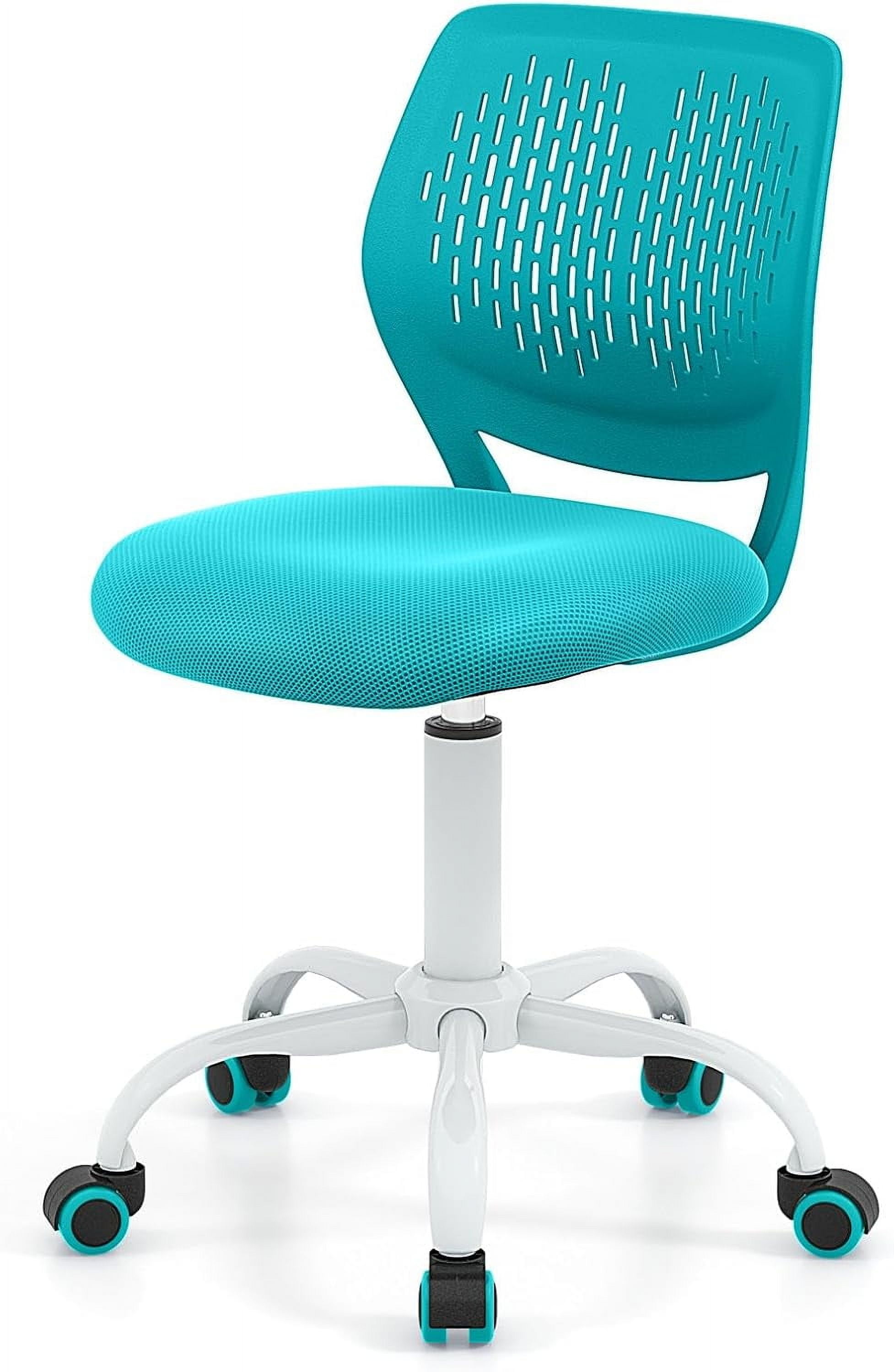 POWERSTONE Small Home Office Desk Chair, Swivel Rolling Study Computer ...